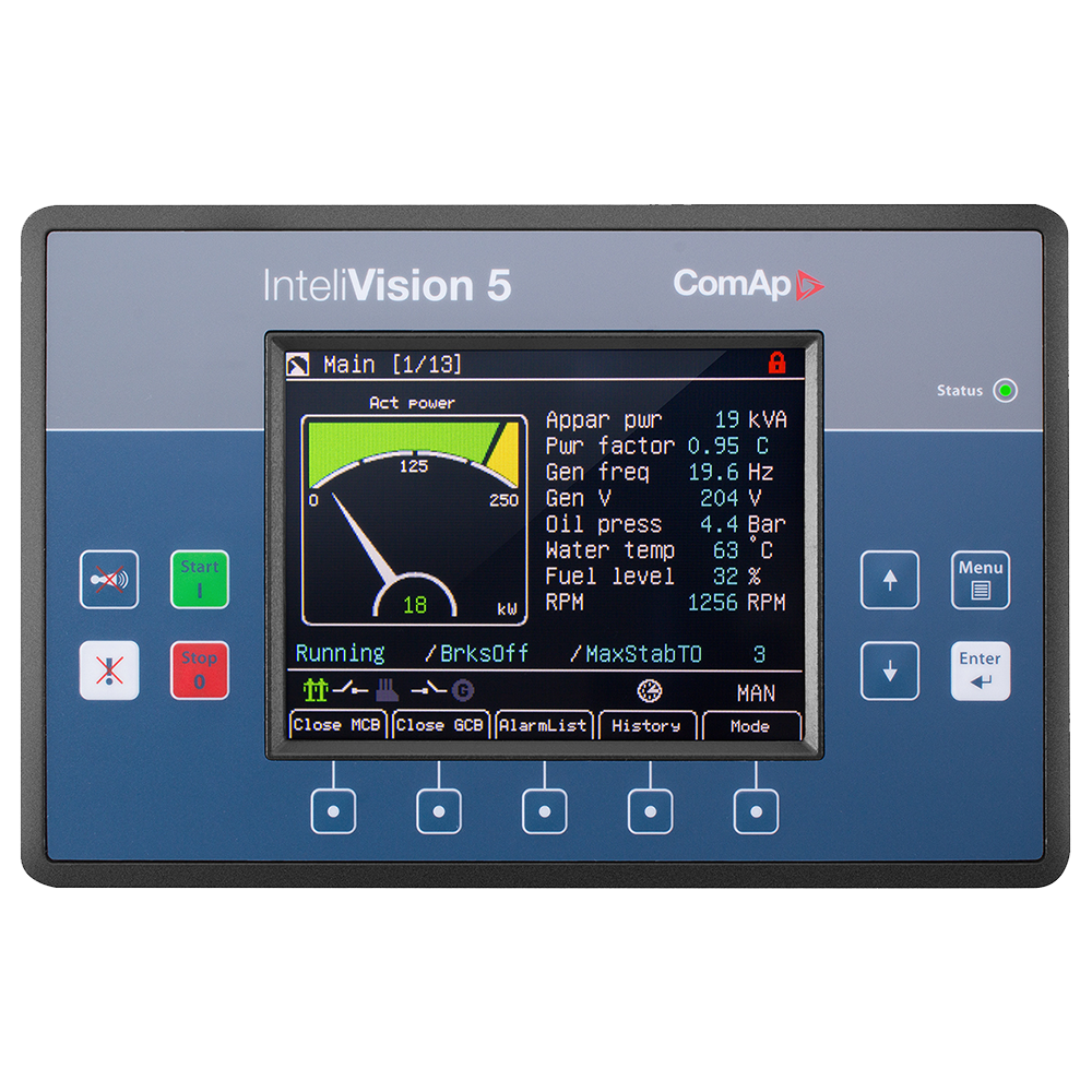 ComAp - InteliVision 5 CAN Backlit