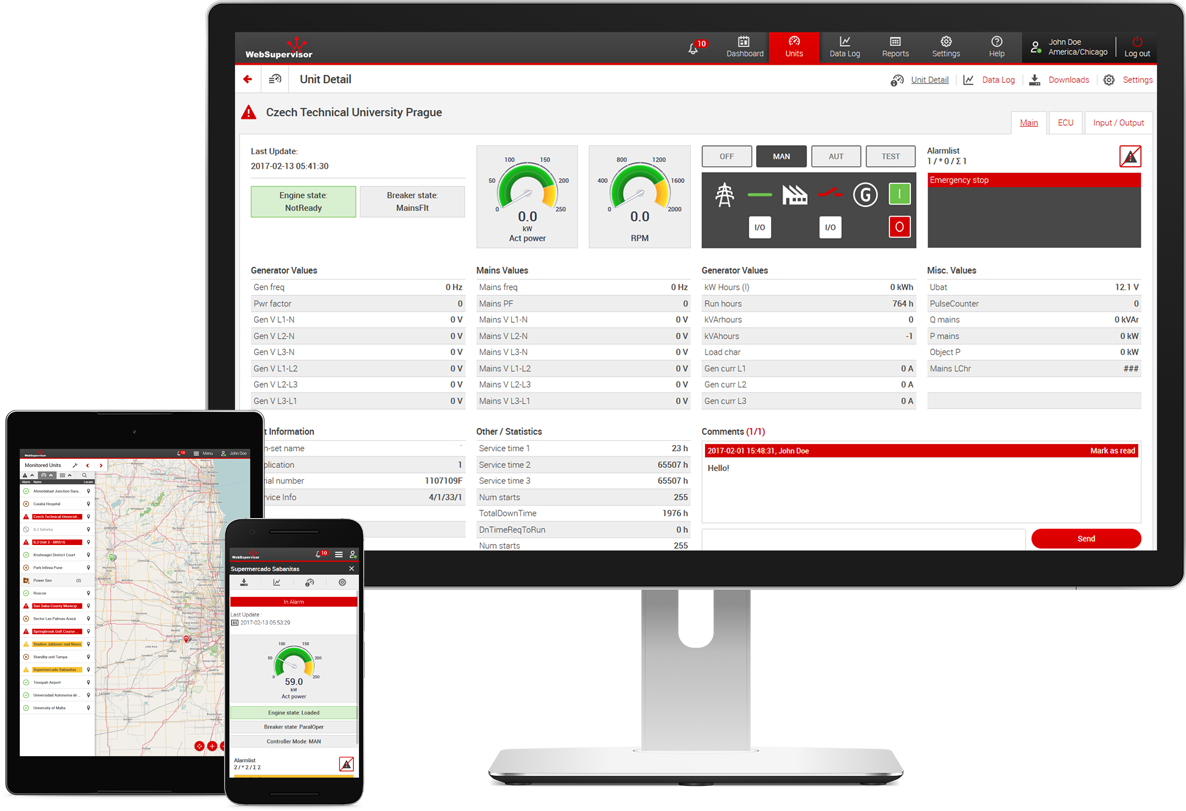 ComAp - ComAp Online Monitoring Tools
