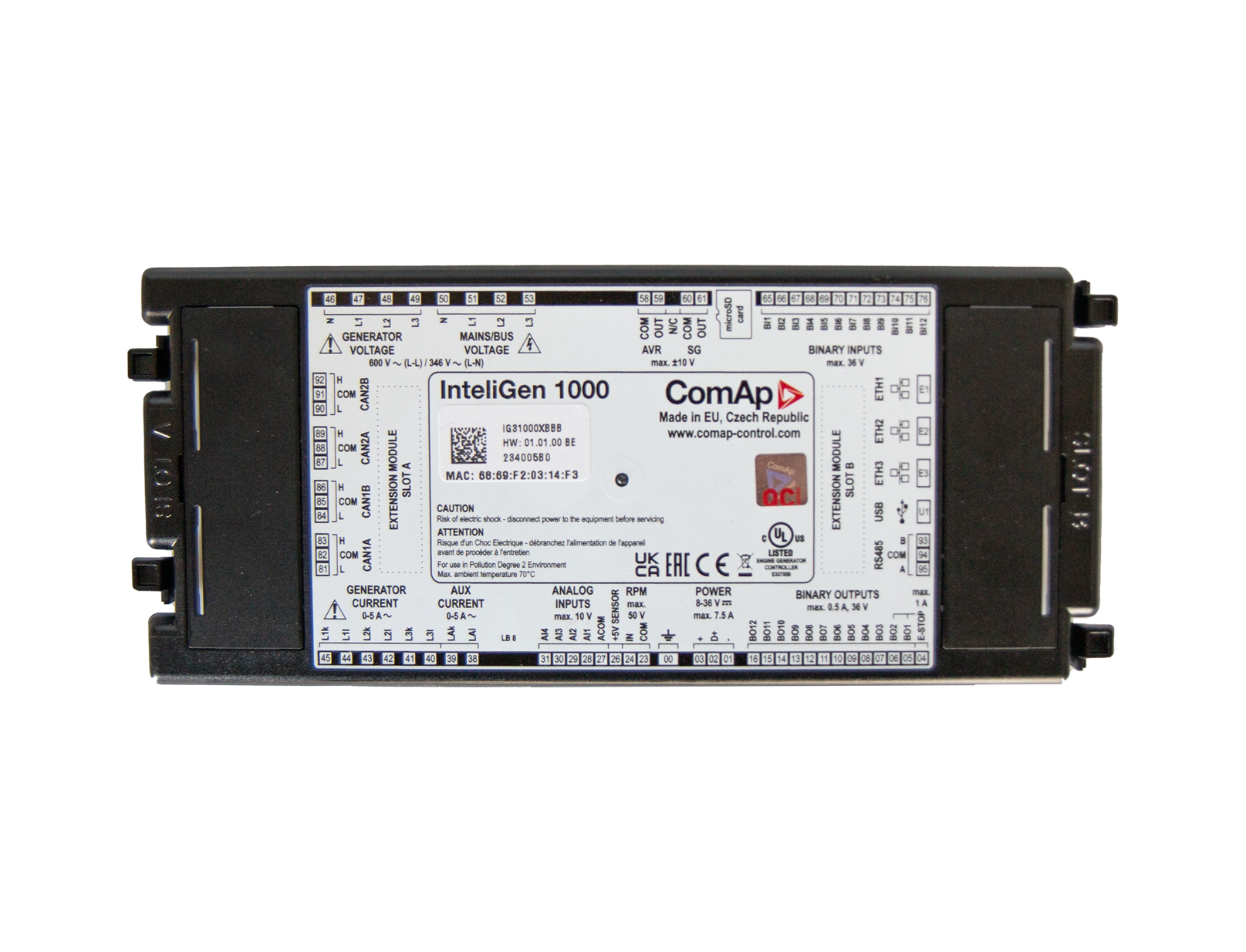 ComAp - Spare Parts Mechanics
